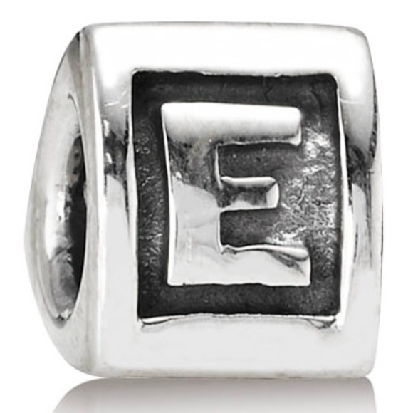Pandora | Jewelry | Pandora Letter E Charm | Poshmark